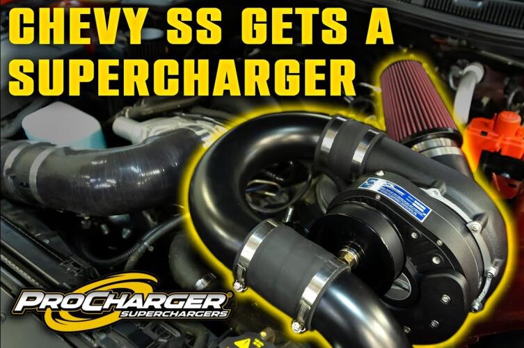 2014-17 CHEVY SS PROCHARGER HO INTERCOOLED TUNER KIT | PCH1GW202-SCI ...
