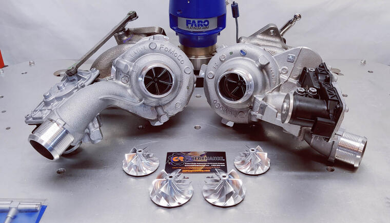 2021-2023 F-150 Raptor 3.5L Ecoboost Stage 3 46mm Upgrade Turbo Set ...
