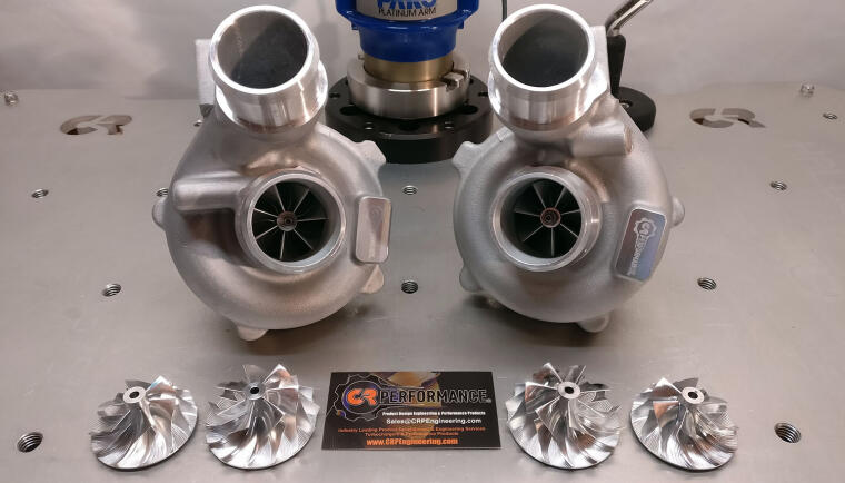 2013-2016 F-150 3.5L EcoBoost Stage 3 42mm Turbo Upgrade Super Core Set ...