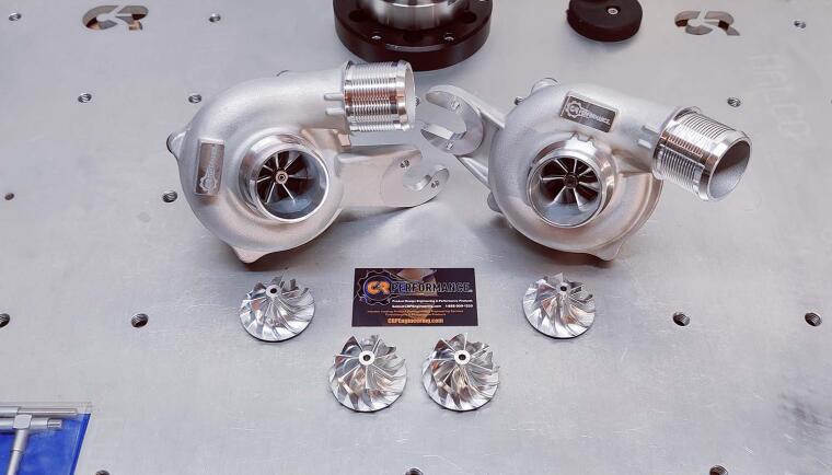 2018-2020 F-150 2.7L EcoBoost Stage 2 40.5mm Turbo Upgrade Super Core ...