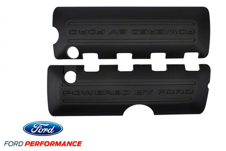 Ford Performance POWERED BY FORD Black Coil Covers - 5.0L 5.2L Coyote ...