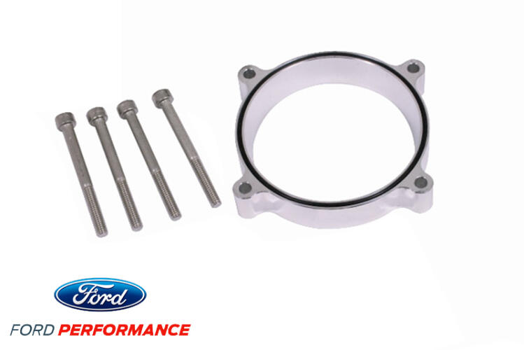 FORD PERFORMANCE BOSS 302 90MM THROTTLE BODY INTAKE SPACER | FRDM9474 ...