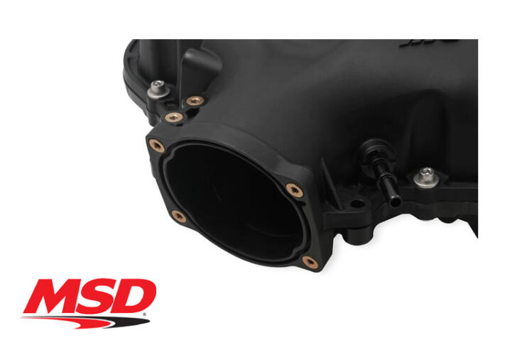 MSD Atomic AirForce Intake Manifold - GM Gen V - LT - Black/Red ...