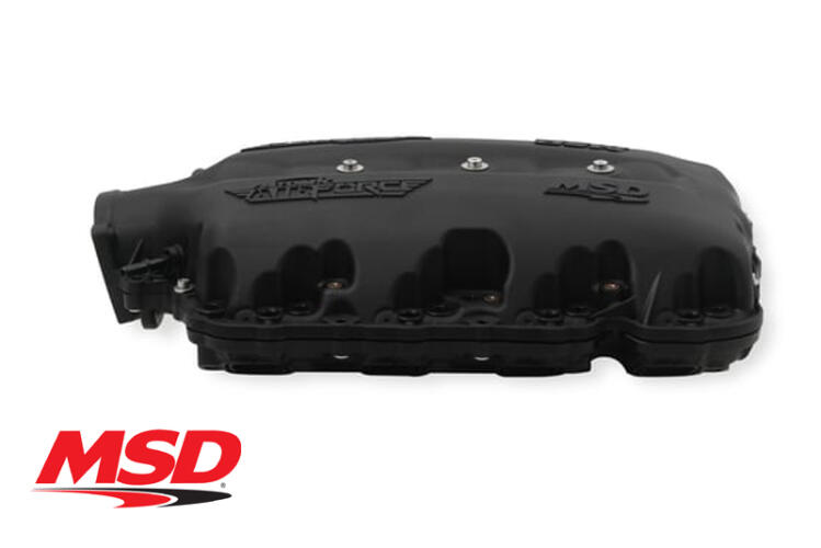 MSD Atomic AirForce Intake Manifold - GM Gen V - LT - Black/Black ...