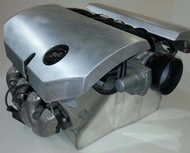 Rotofab Bare Aluminum Engine Covers - Chevy SS / Caprice PPV ...