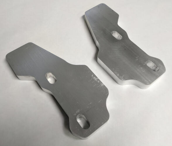 2014-2017 CHEVROLET SS SEDAN SUBFRAME CONNECTOR ADAPTER PLATES ...